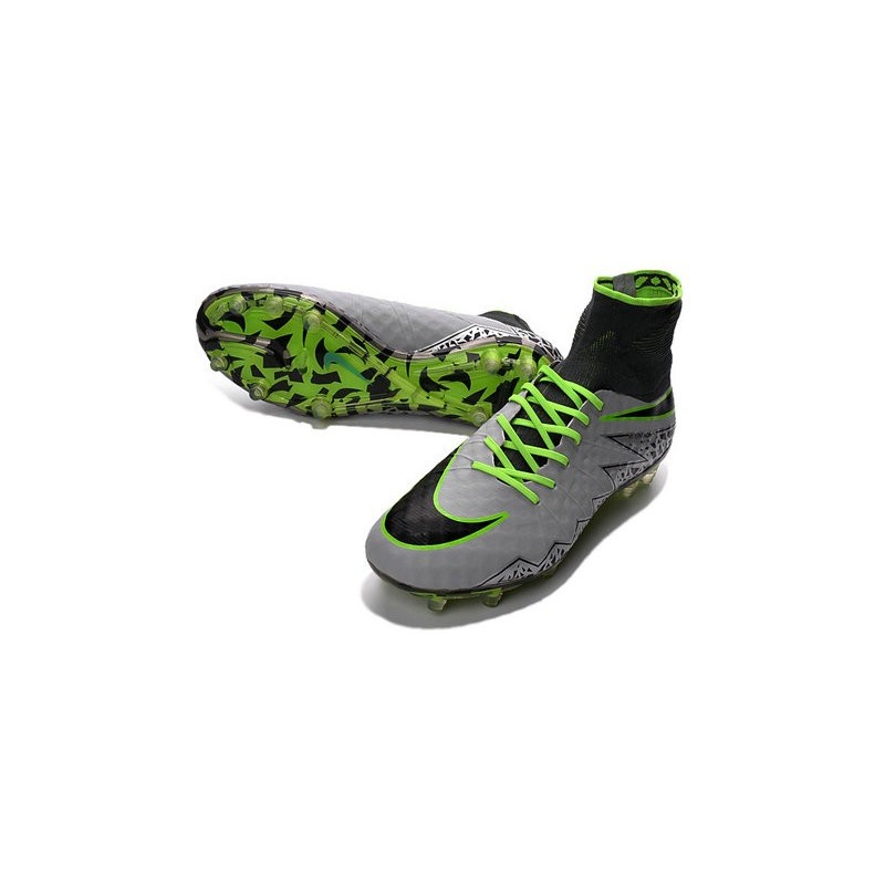 New Soccer Cleats Nike HyperVenom Phantom 2 FG Pure Platinum Black ...